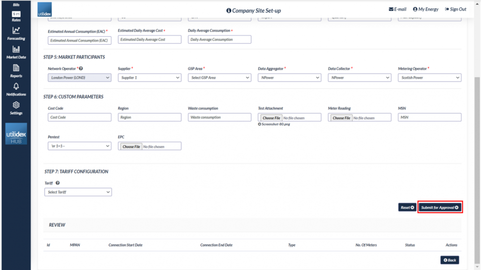Site Addition - Home
