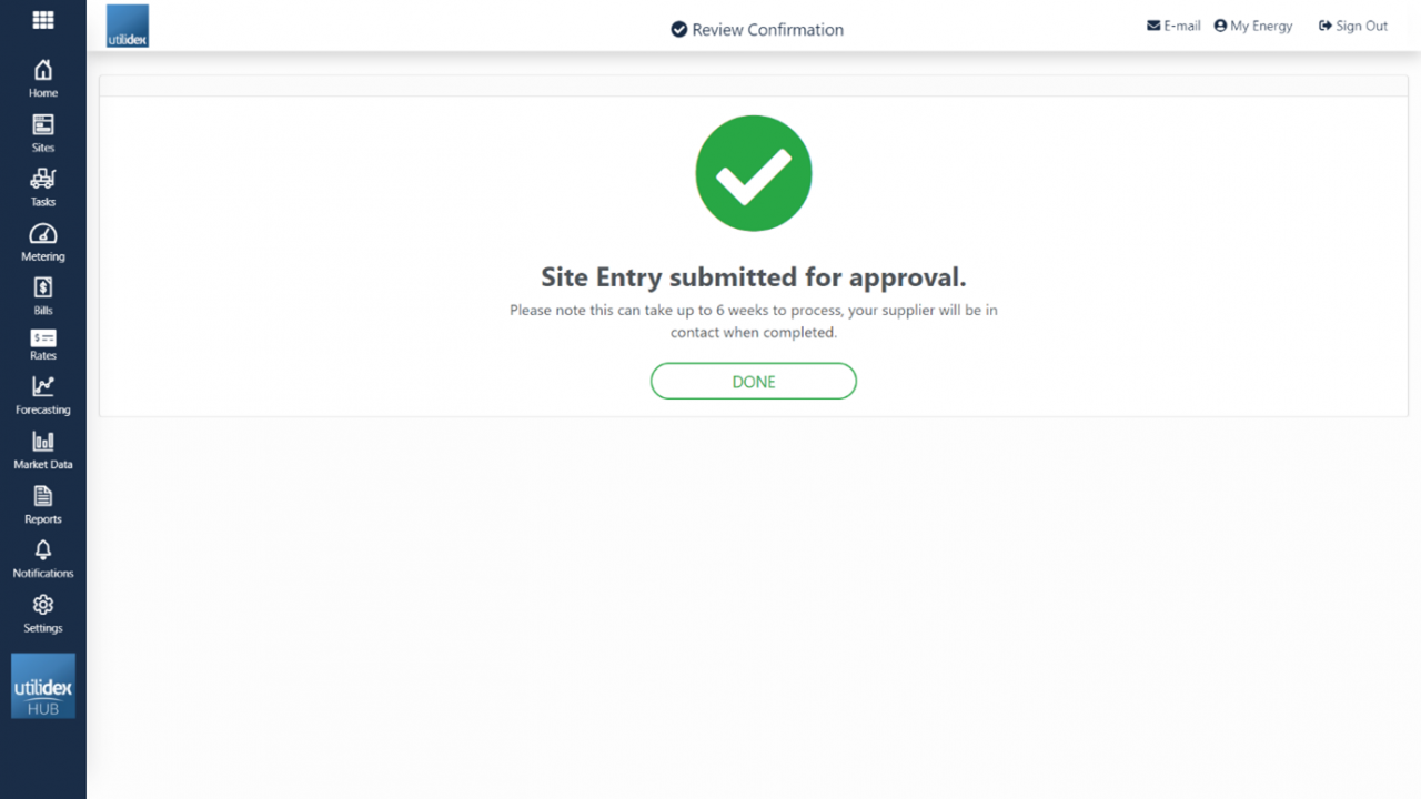 Site Addition - Home