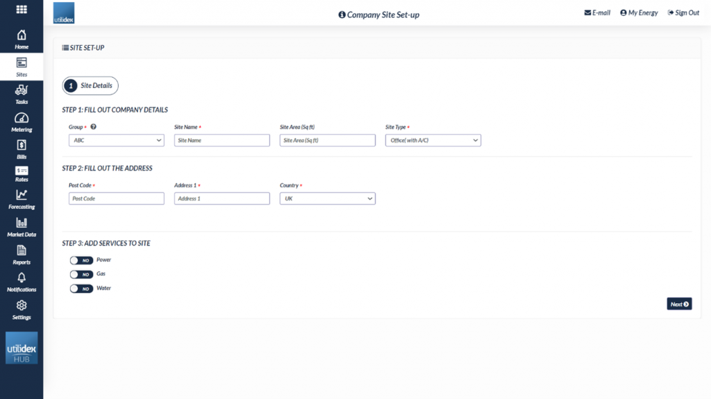 Site Addition - Home